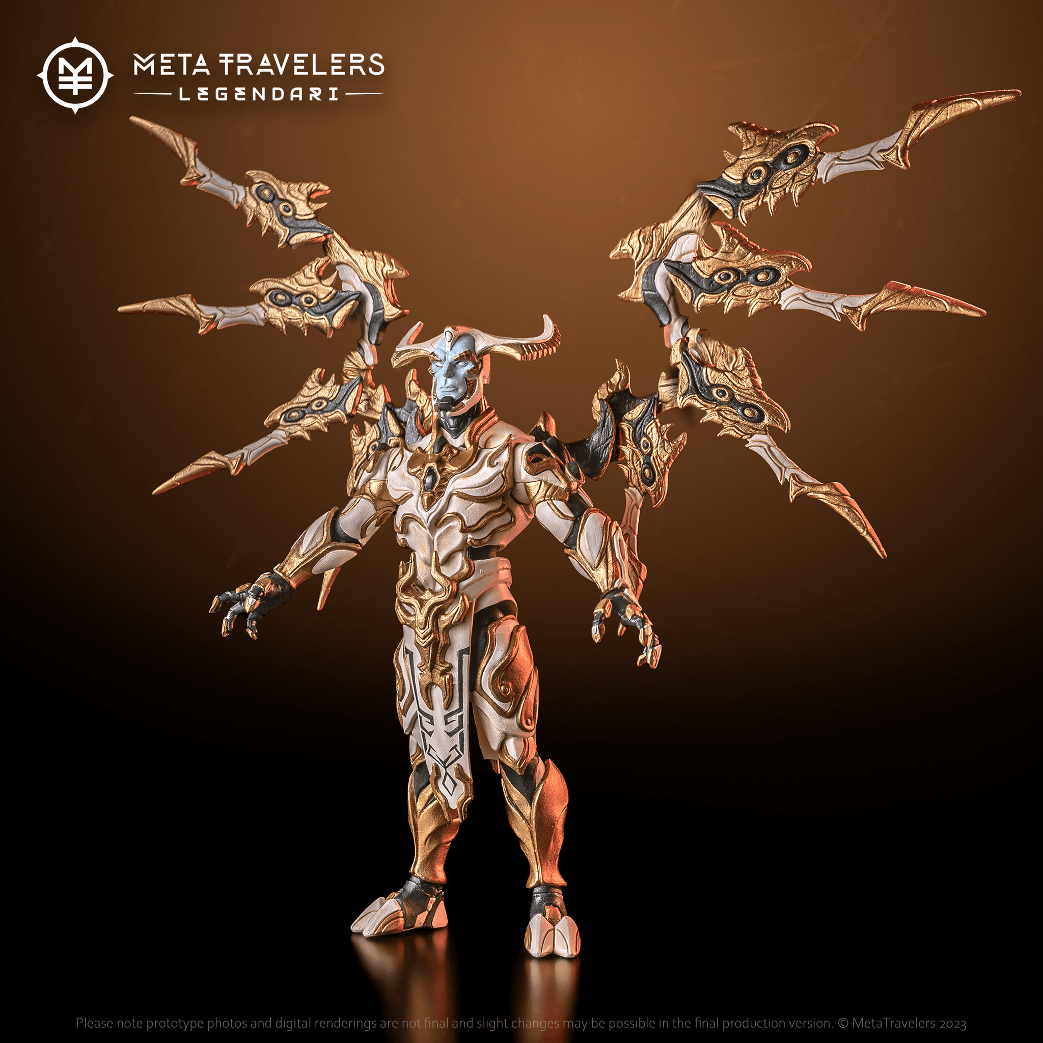 The Eternal Guard MetaTravelers Legendari Premium Action Figure